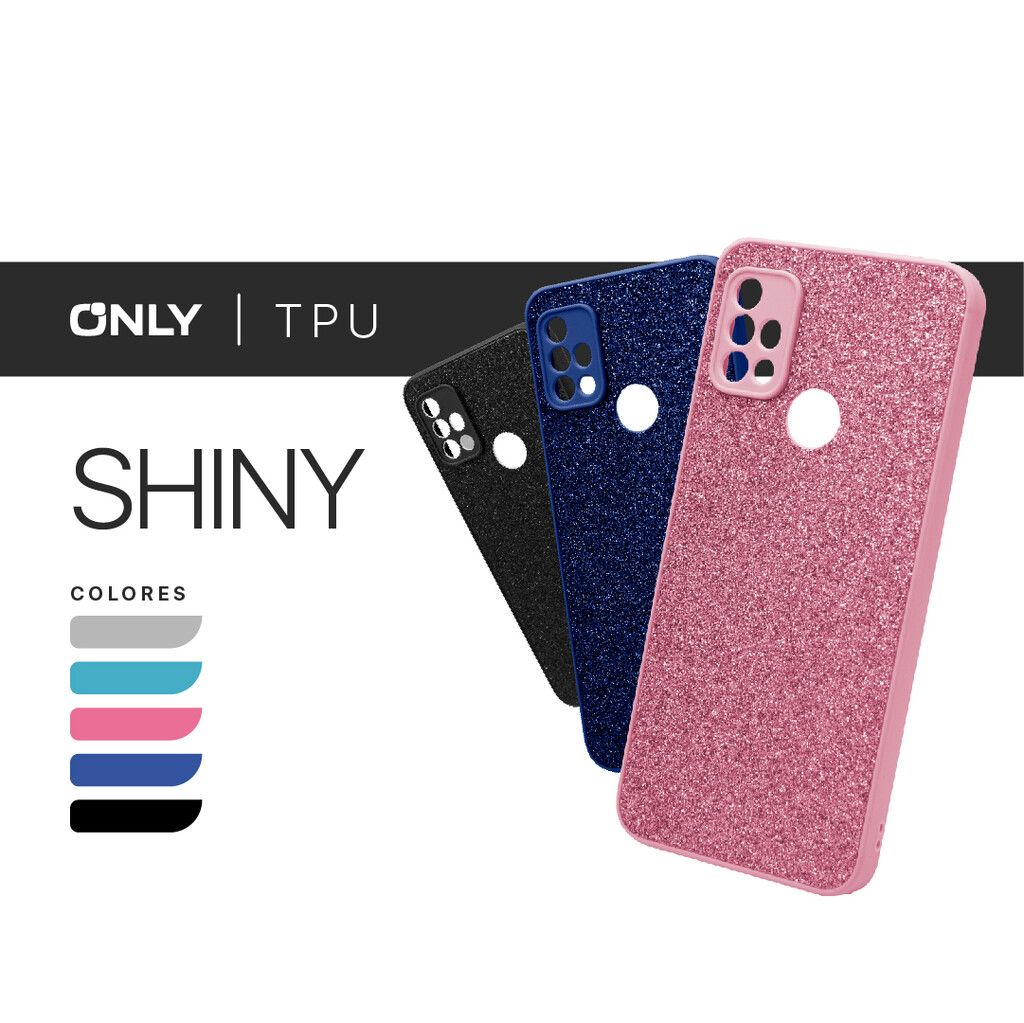 TPU MODSHINY SAM A20 - CELESTE - Only San Juan